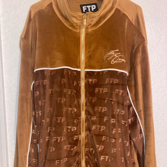 FTP | Jackets & Coats | Ftp Signature Velour Jacket | Poshmark